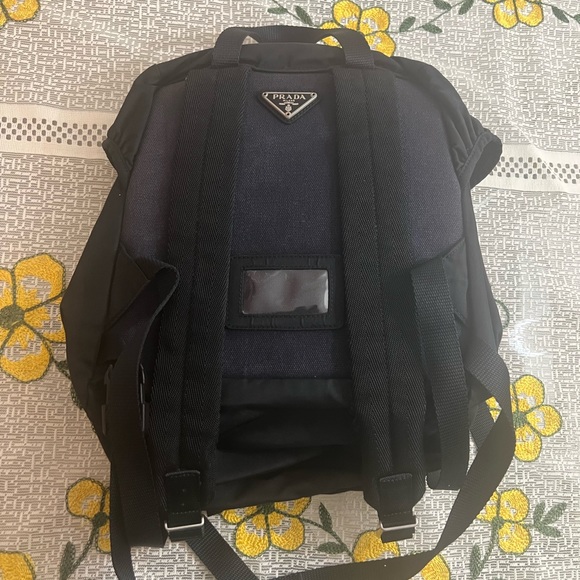 Prada | Bags | Prada Black Mini Nylon Backpack | Poshmark
